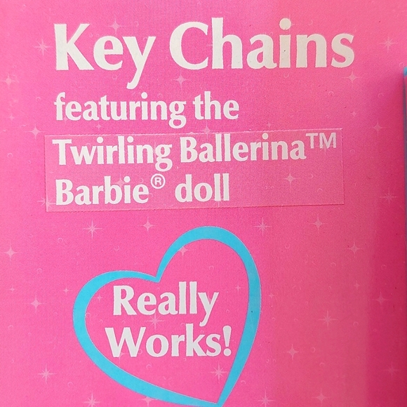 Basic Fun Inc. | Toys | Barbie Keychain Nib | Poshmark